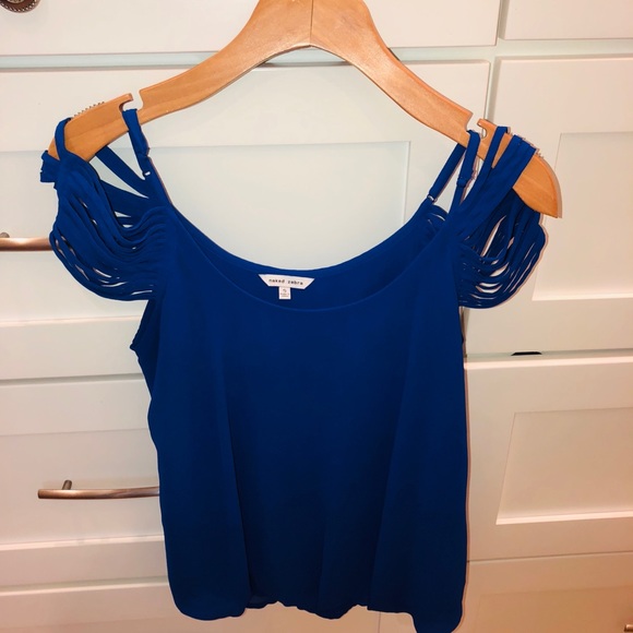Tops | Royal Blue Dress Top Soooo Pretty | Poshmark